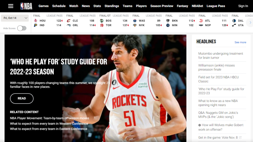 National Basketball Association Reviews | Check out the reviews of nba.com