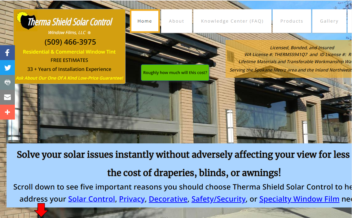 Therma Shield Solar Control Reviews | Check out the reviews of ...